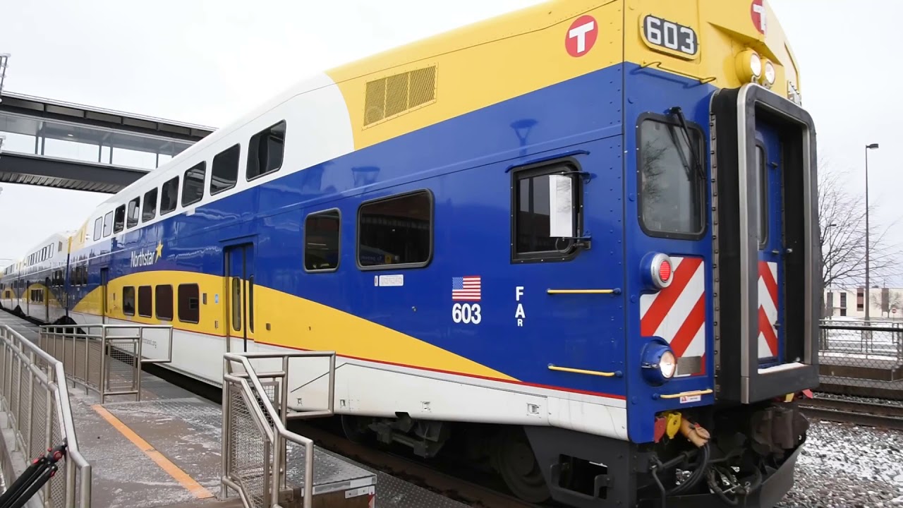 Minneapolis Bound Northstar Departs Anoka Station, Anoka, MN November ...