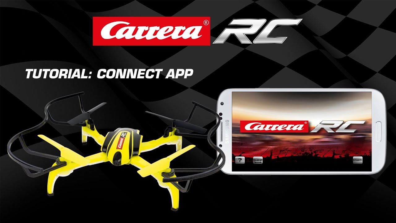 Carrera RC Quadrocopter: Connect App (HD Next, FPV) - YouTube