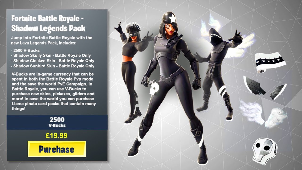 NEW "SHADOW LEGENDS PACK" SKINS! SEASON 9 LEGENDS PACK RELEASE DATE ...
