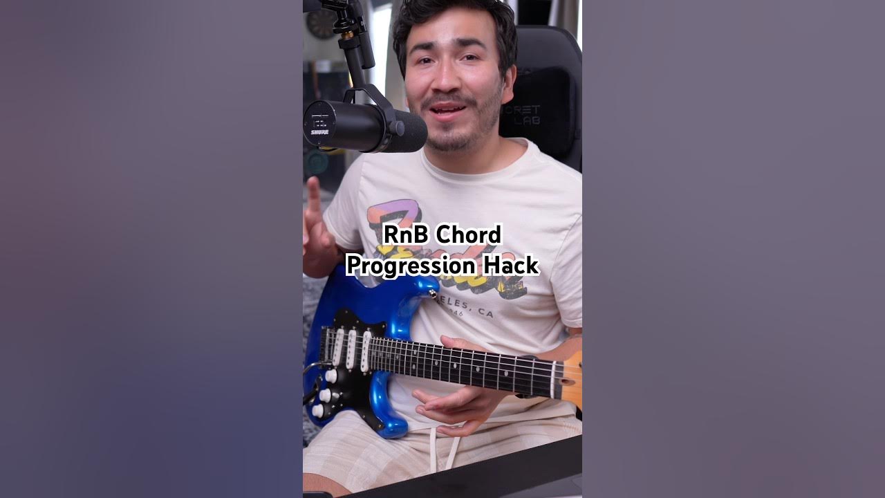 RnB Chord Progression Hack #neosoulguitar #rnbguitar - YouTube