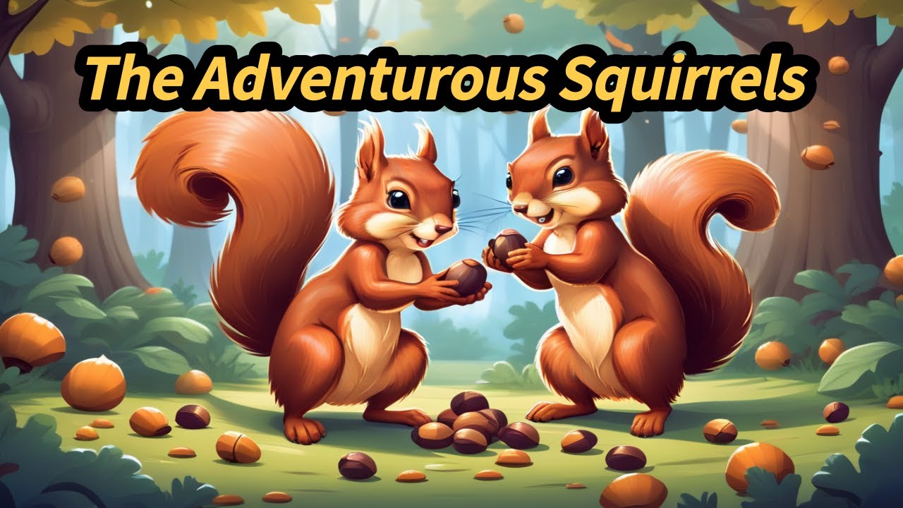 The Adventurous Squirrels | English Story | Bedtime Story - YouTube