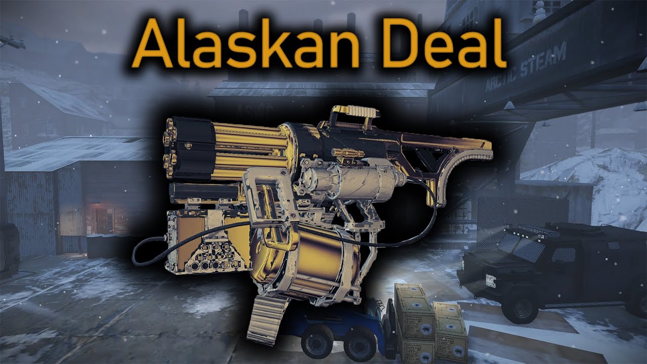 Payday 2 Alaskan Deal DSOD Solo (No AI, Downs, Assets) Kingpin Microgun ...