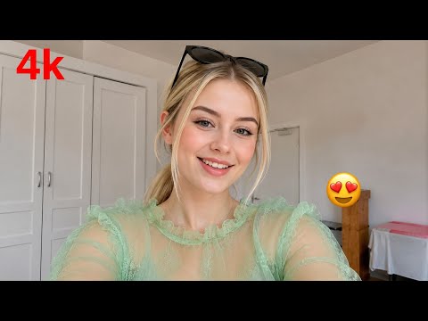 4K Micro Mini String Bikini Tiny Bikini Try-on Haul See-everything Sheer Transparent on#sheinhaul 