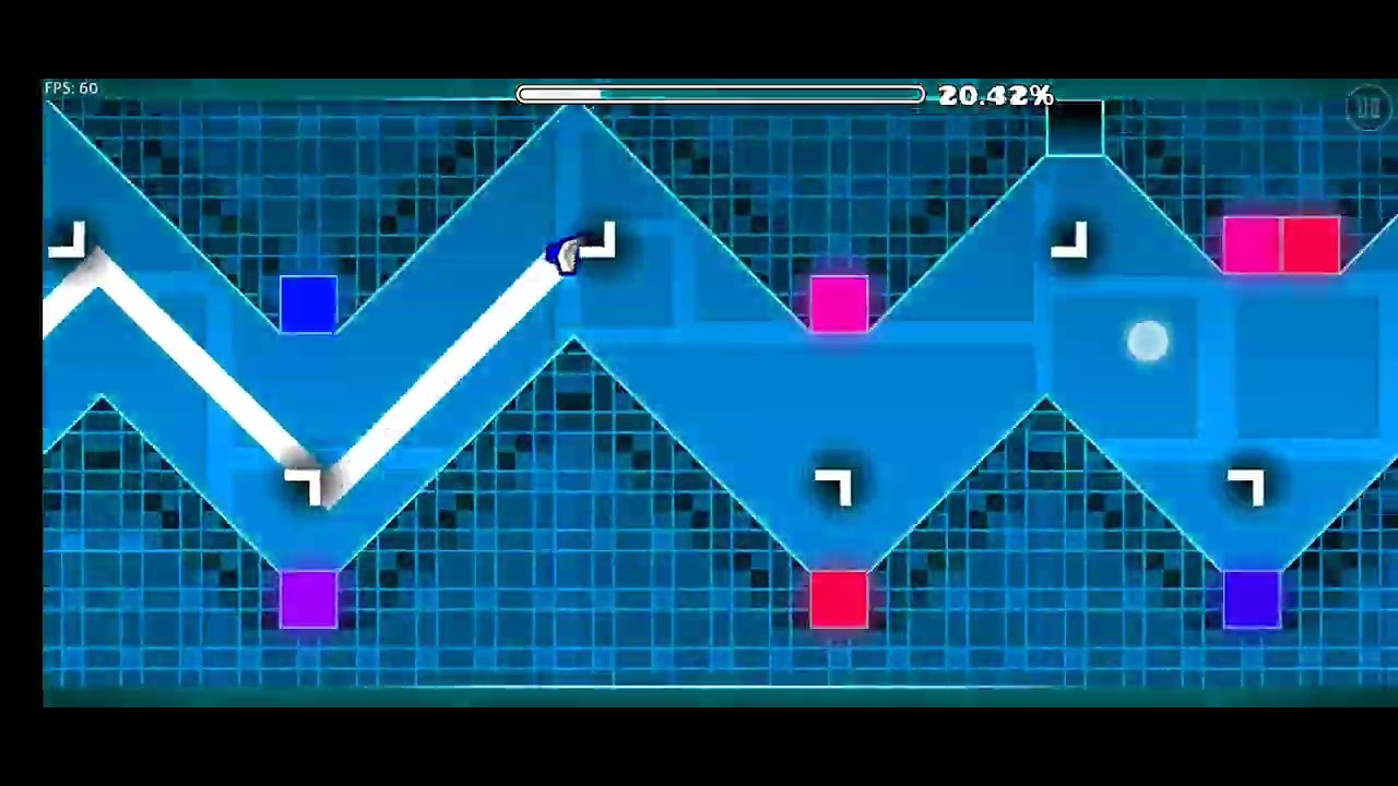 trying to beat this hard level in gd that i still cant beat - YouTube