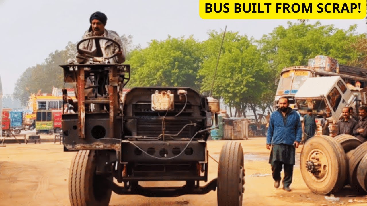 How They Build A Bus From Scratch: Incredible Handcrafted Vehicles In ...