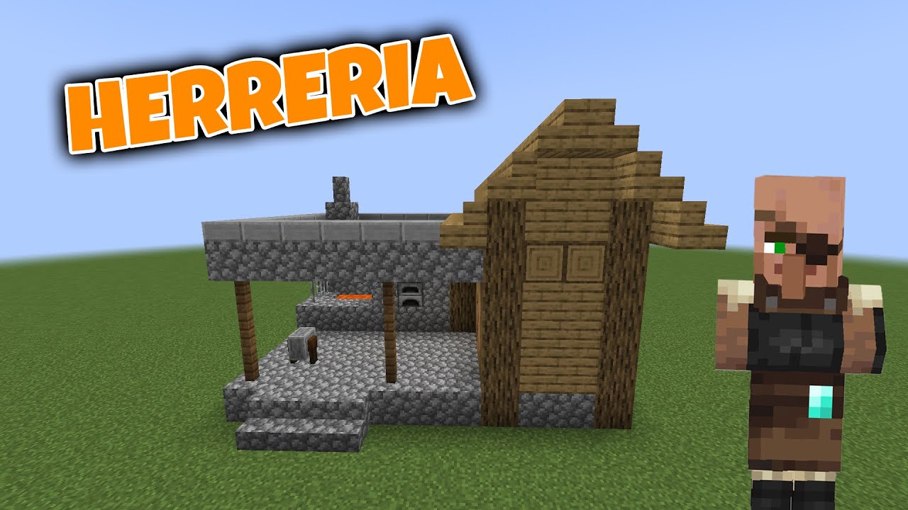 Como HACER la HERRERIA en Minecraft - Tutorial - YouTube