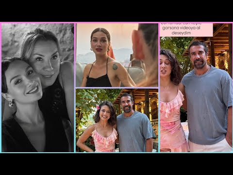 Ibrahim celikkol and Birce akalay New pictures with her friends 