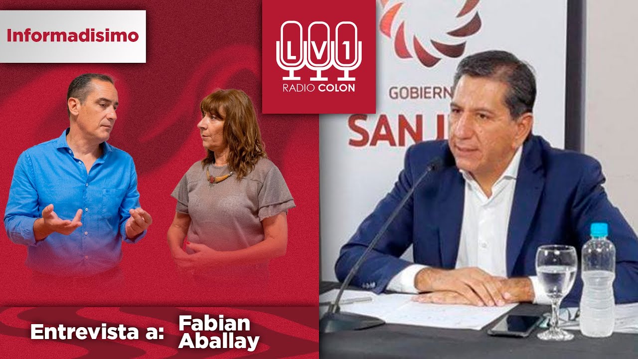 Informadisimo LV1 Radio Colon // Entrevista Fabian Aballay // Novedades ...