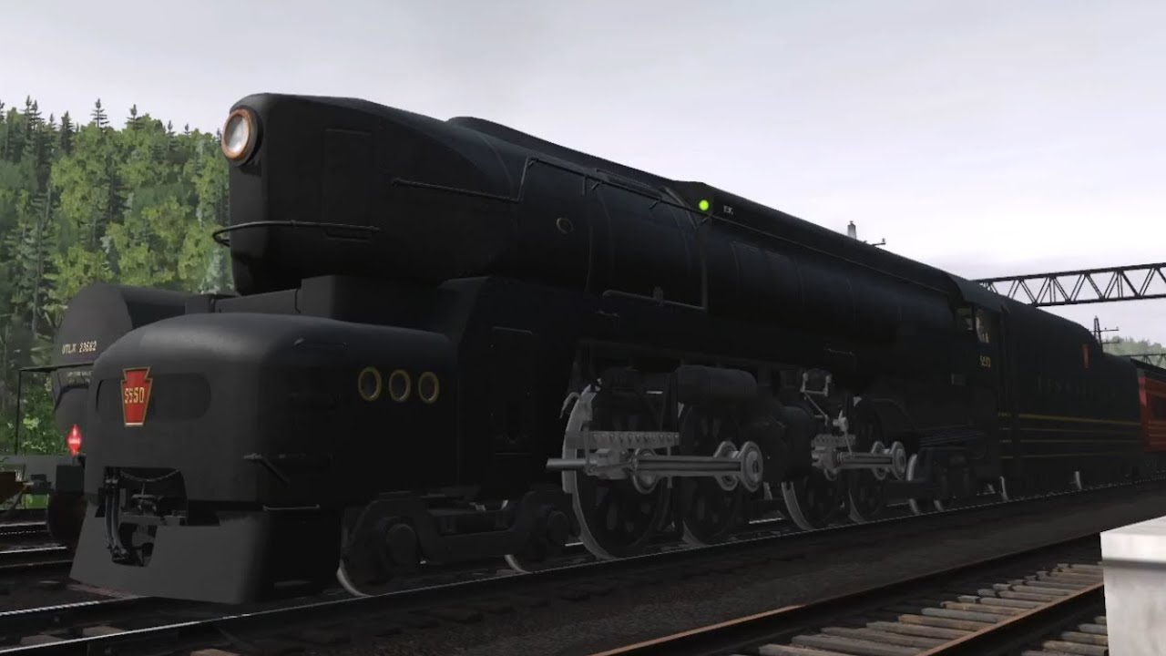 Trainz 2019 PRR T1 Trust NO. 5550 - YouTube