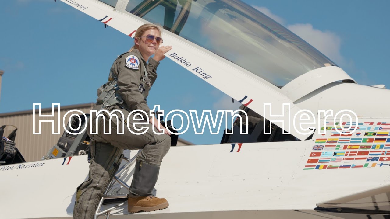 KCPD SERGEANT FLIES WITH THE AIR FORCE THUNDERBIRDS - YouTube