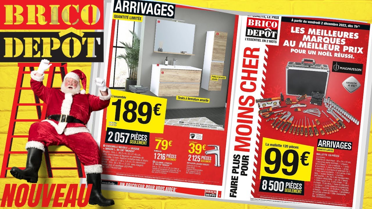 catalogue BRICO DÉPÔT du 2 au 29 décembre 2022 🔴 Arrivage - FRANCE ...