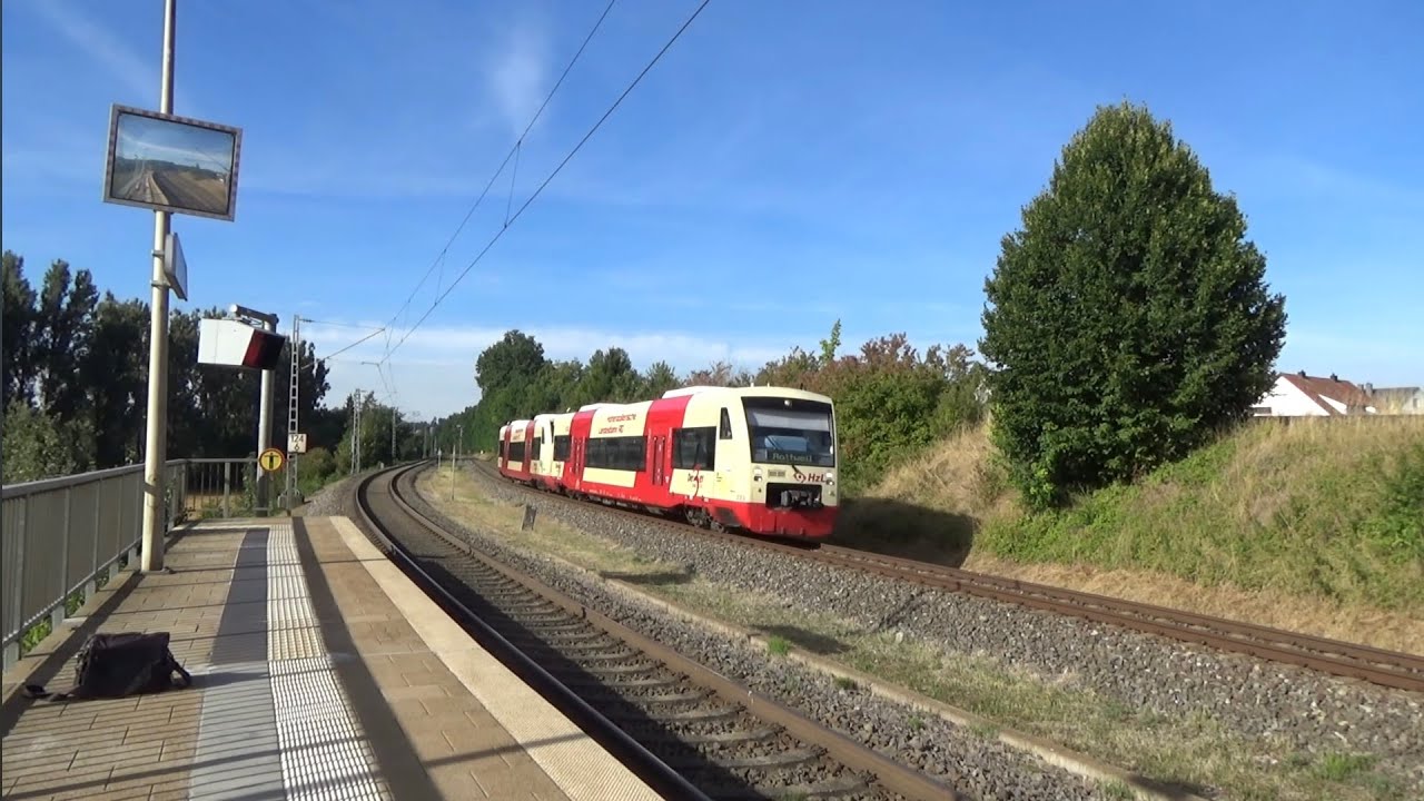 🇩🇪 650 631+ 650 640 der HZL (SWEG) von Villingen nach Rottweil hier bei ...