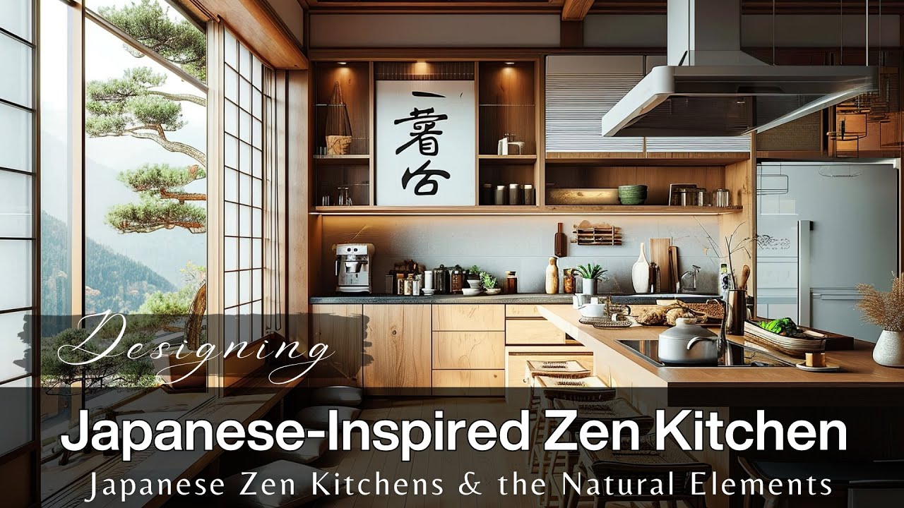 Harmonizing Home Kitchen & Nature: Japanese-Inspired Zen Kitchens and ...