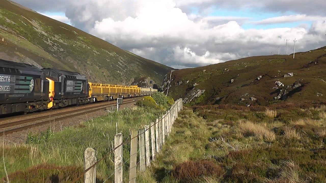 37423/37409 6K40 - Slochd Summit - YouTube