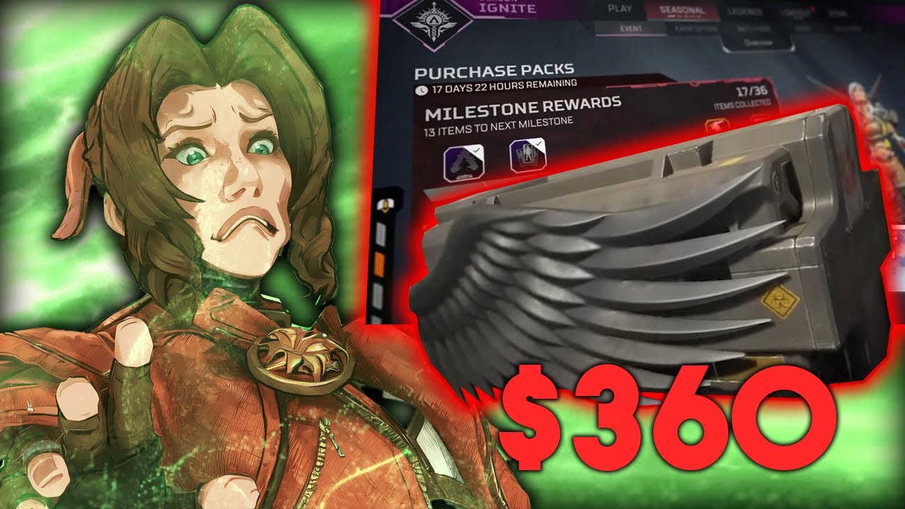 $360 PRESTIGE DEATHBOX SKIN! - Apex Legends x Final Fantasy Event - YouTube