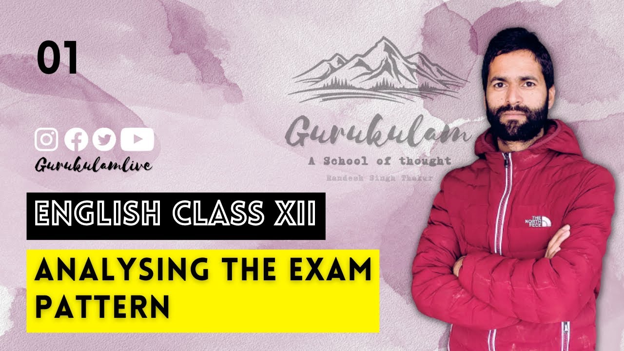 V-1 Analysis of Exam Pattern English || Class XII By Randesh Singh ...
