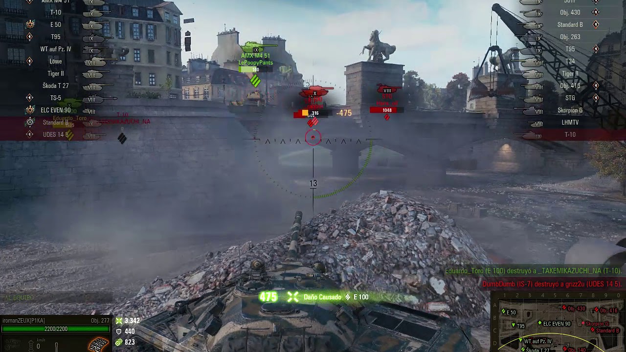 World of Tanks - Obj 277 Gameplay - YouTube