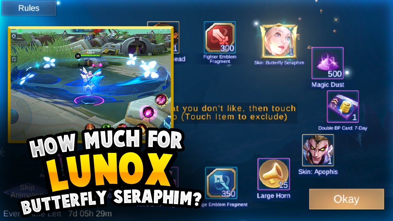 Watch This Before Buying Lunox Butterfly Seraphim | Lunox Lucky Box ...