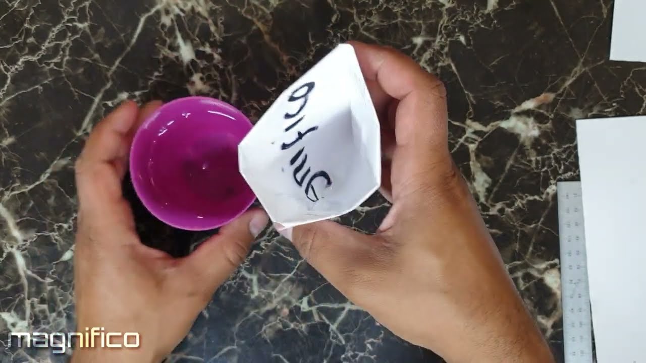 Back to School Life hack - Useful Origami Cup - YouTube