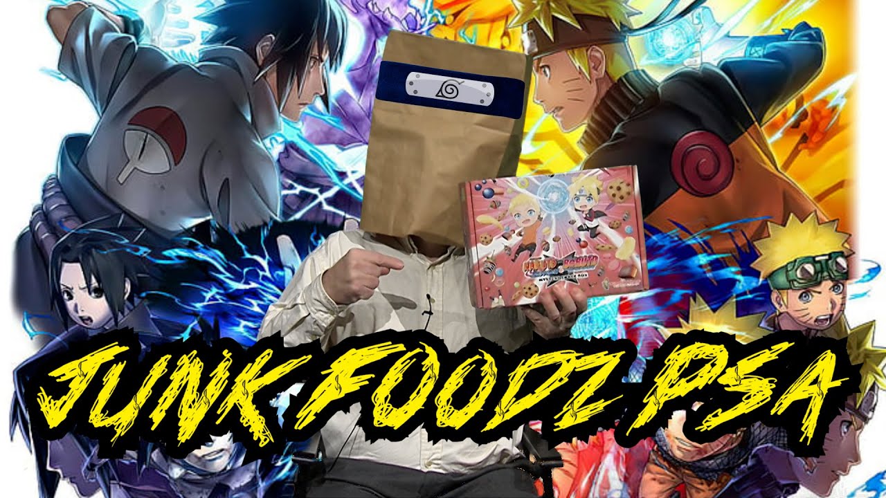 A Message From the Junk Food Junky - Naruto to Boruto Mystery Box PSA ...
