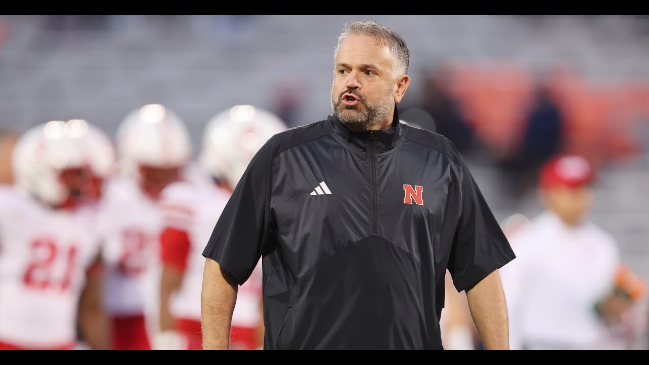 Nebraska head coach Matt Rhule Northwestern week press conference - YouTube