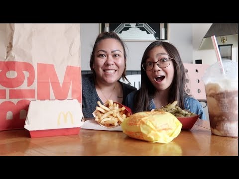 MCDONALD'S MUKBANG WITH VANESSA (EATING SHOW) - YouTube