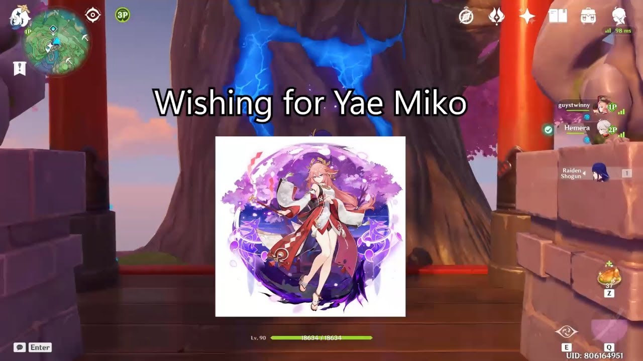 Genshin Impact: Wishing for Yae Miko and Weapons Banner w/ Friends ...