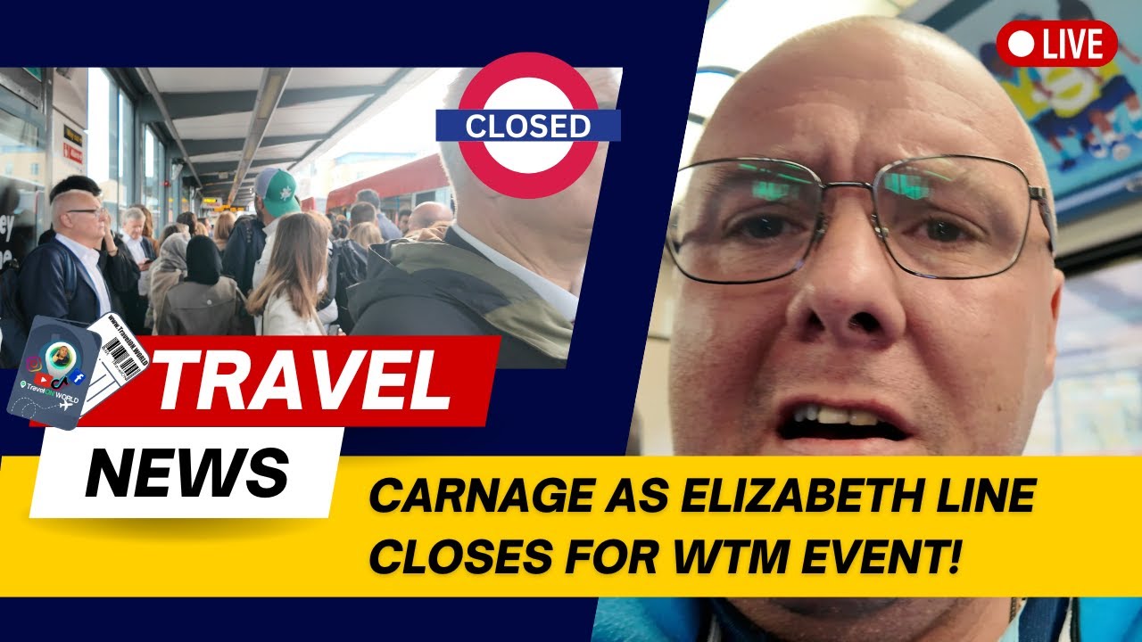 🚨 JUST MY LUCK! Elizabeth Line SHUTS DOWN! Thousands Stranded on Route ...