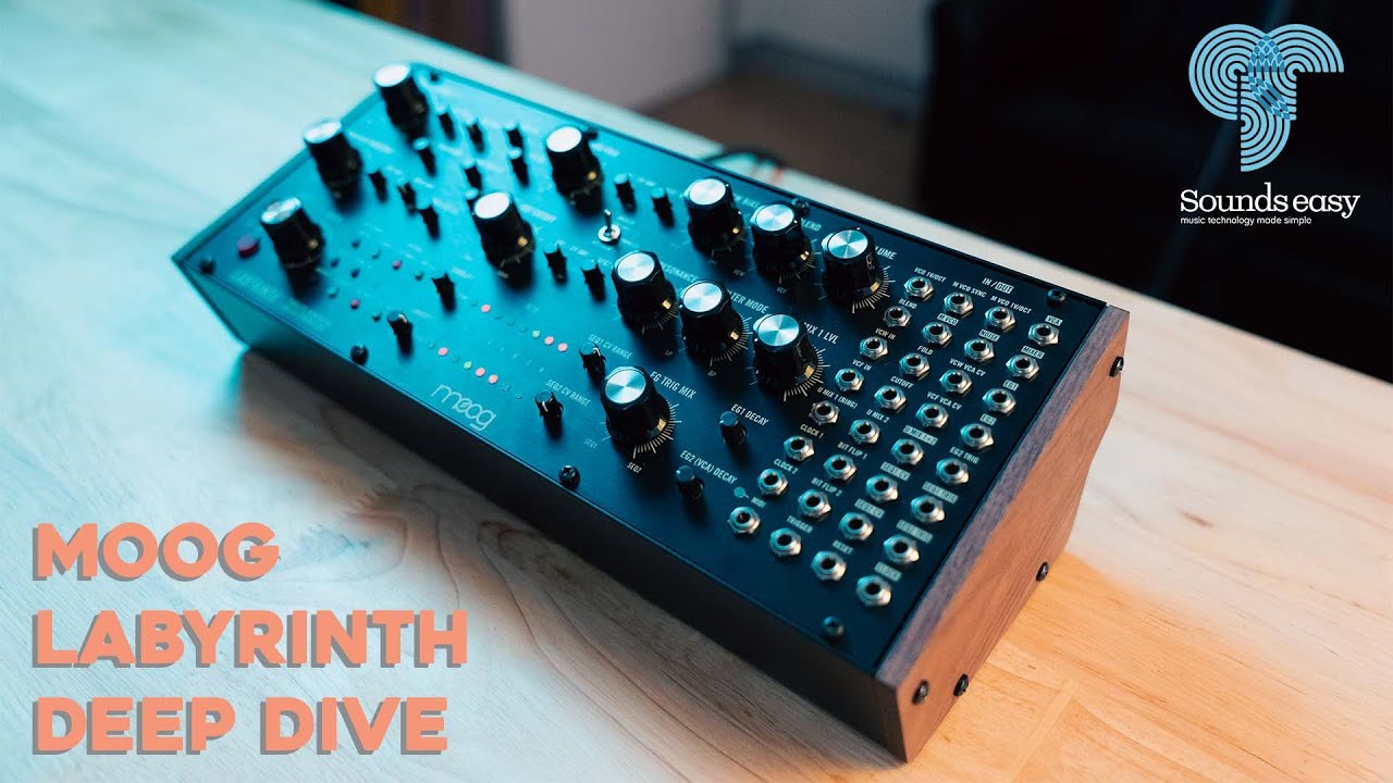 Moog Labyrinth Deep Dive with Moog Australia at Sounds Easy - YouTube