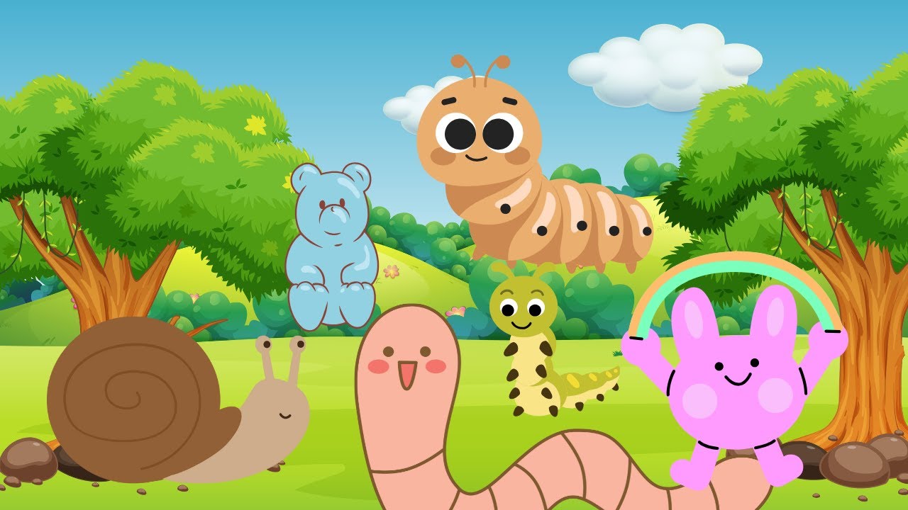 Wiggle Worm Song || Kids Song || Cartoon || Poems - YouTube