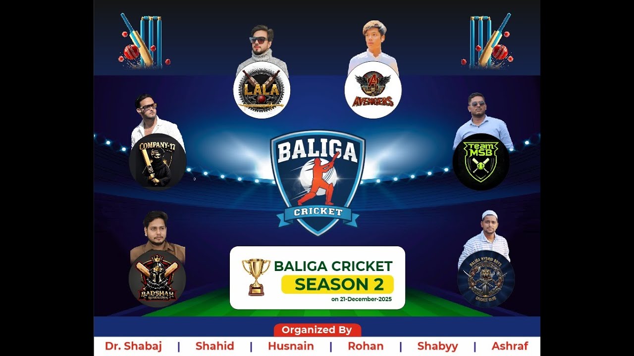 Baliga Cricket League 2025 . - YouTube