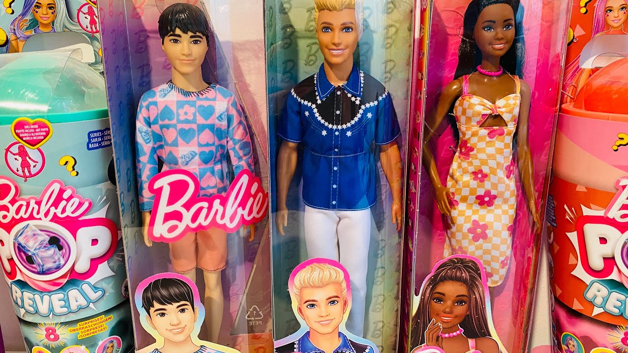 ASMR Unboxing Barbie Compilation - YouTube