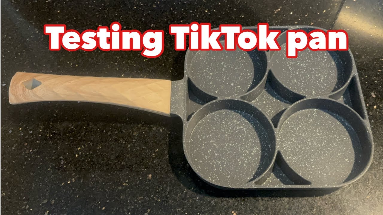 4 Cup Non Stick Egg Frying Pan / Nonstick Frying Pan Review / Nonstick ...