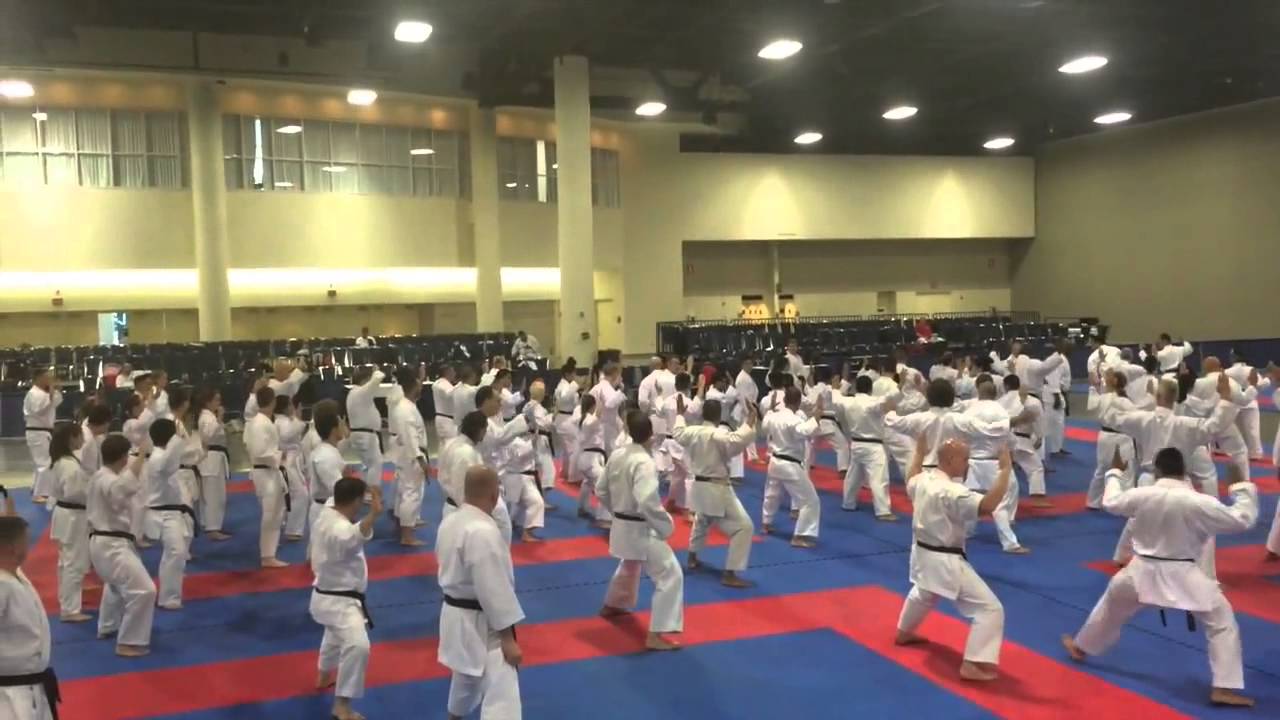Isshinryu Kata & Bunkai - Sunsu - Sensei John Ingram - YouTube