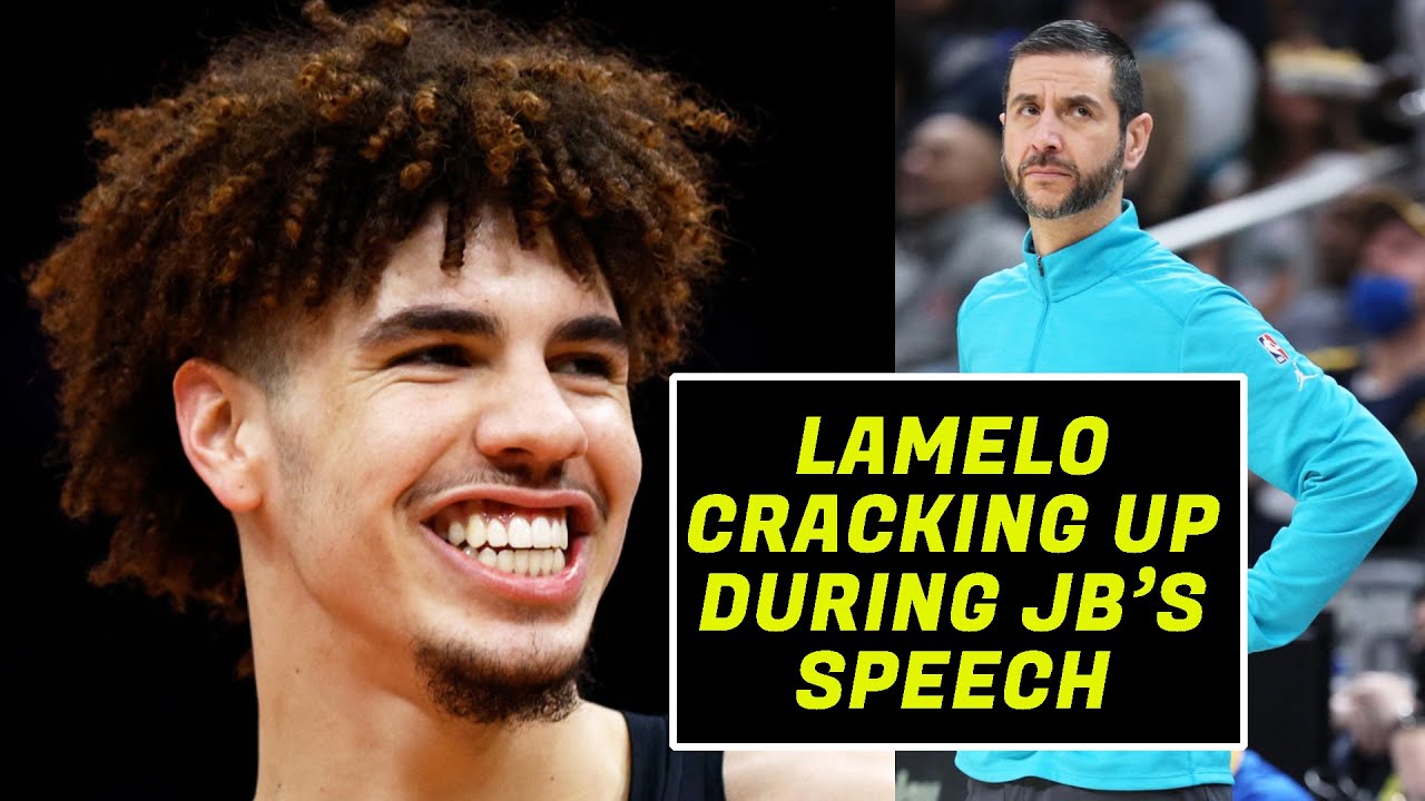 LAMELO CAN’T STOP LAUGHING WHILE HIS COACH TRIES TO RELATE A MOVIE TO ...