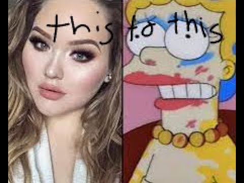 my FIRST VID GUYS!! (makeup tutorial done by me) - YouTube