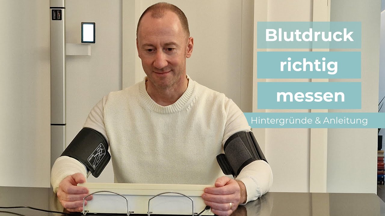 Blut(hoch)druck verstehen und richtig messen - YouTube