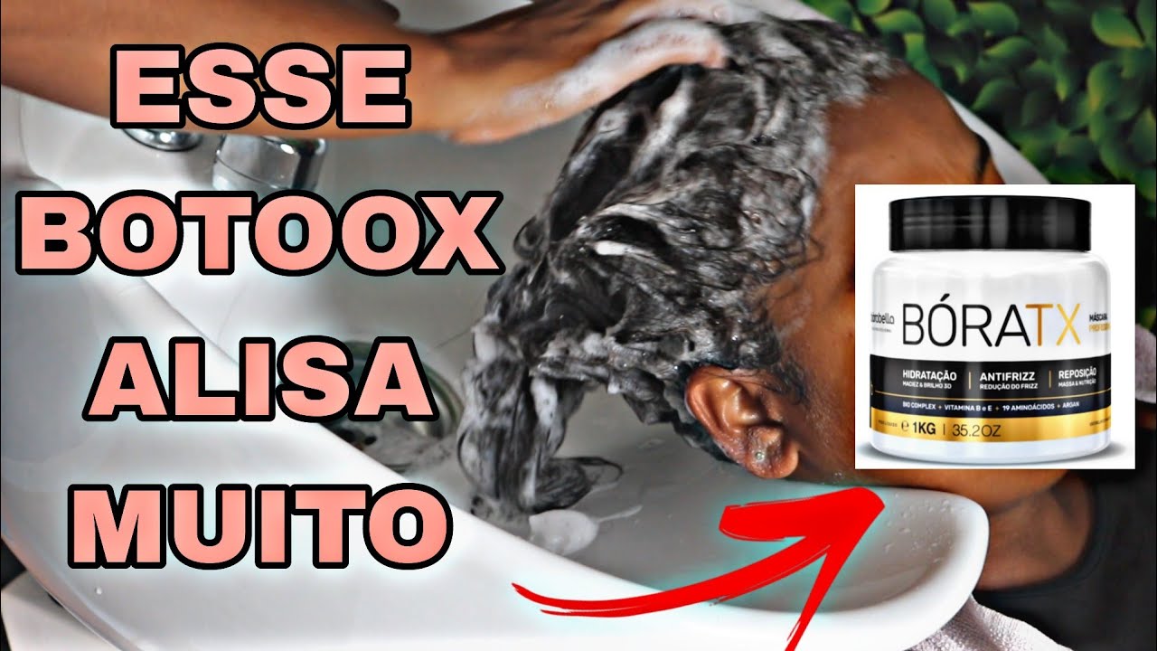 COMO ALISAR COM BOTOOX SEM FORMOL - BORATOX BORABELLA - YouTube