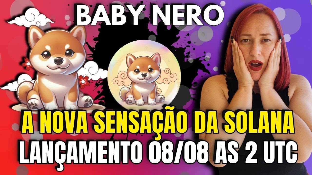 Baby Neiro: Lançamento 08/08 as 2PM UTC - O Novo Hype da Solana - YouTube