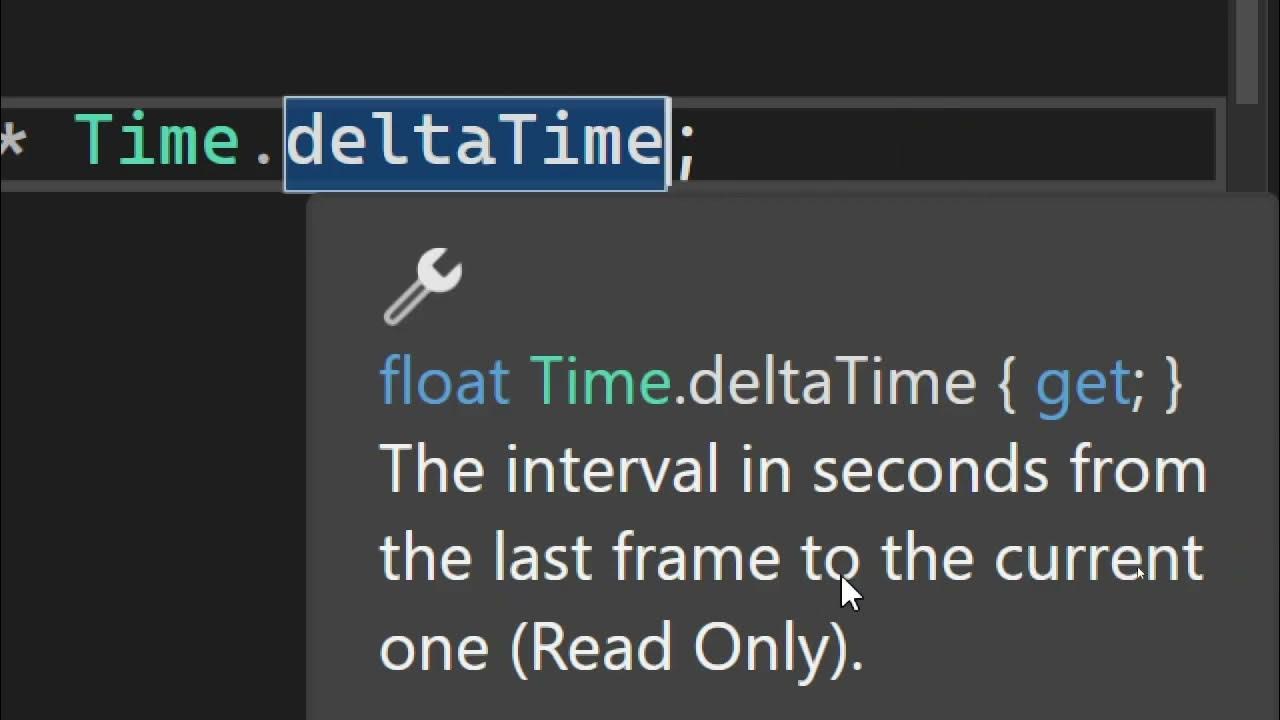 006 - Time deltaTime C# Unity - YouTube