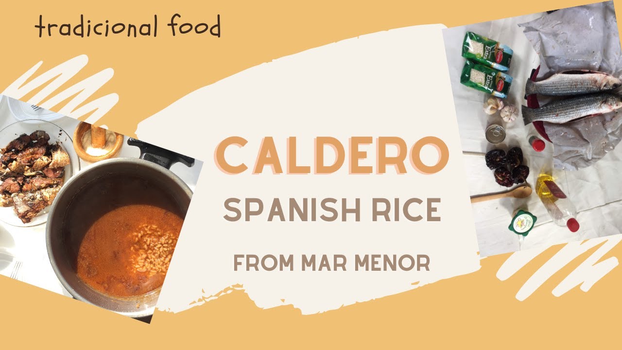 How to cook Spanish rice Caldero del Mar Menor. Rice with fish. (Ep.16 ...