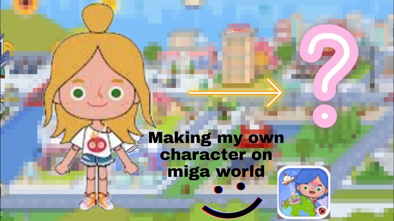 Making my own character on miga world | MIGA ANJEL - YouTube