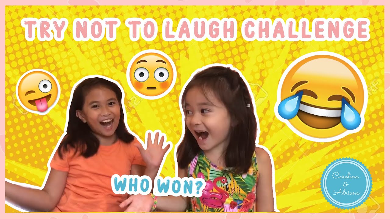 TRY NOT TO LAUGH CHALLENGE! | Carolina and Adriana - YouTube