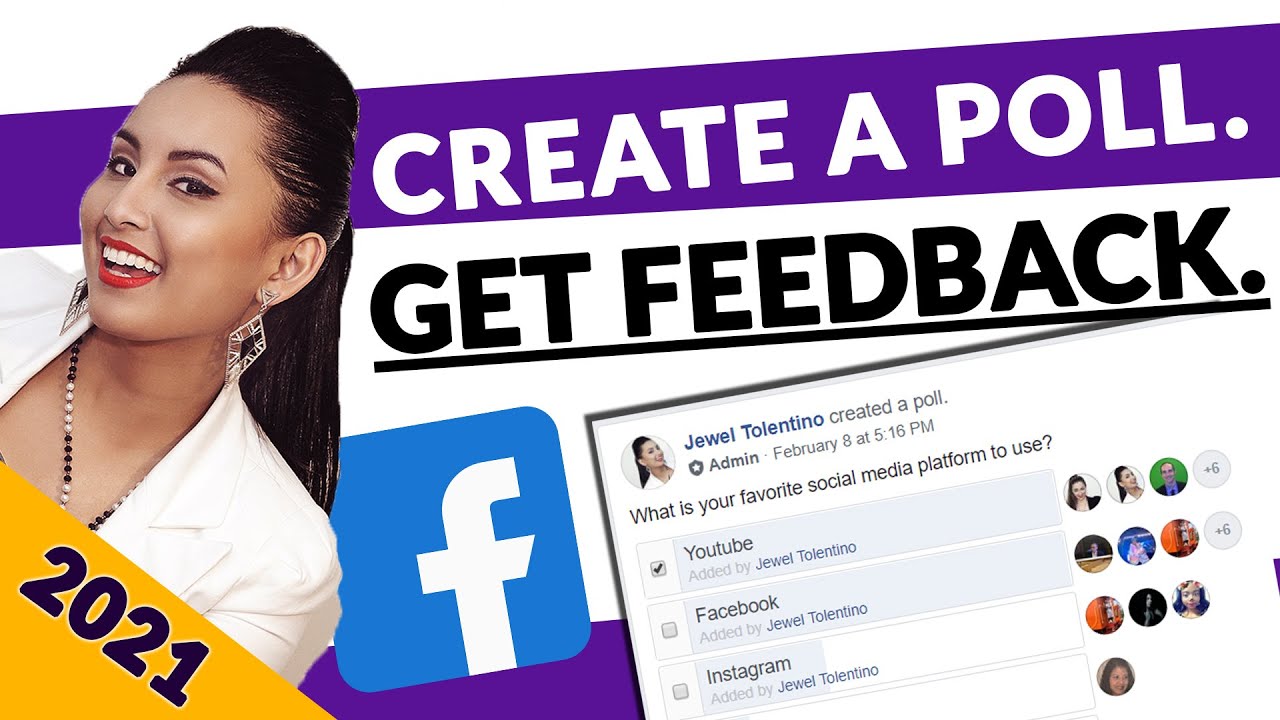 How to Create a Poll on Facebook 2021 | Full Tutorial - YouTube