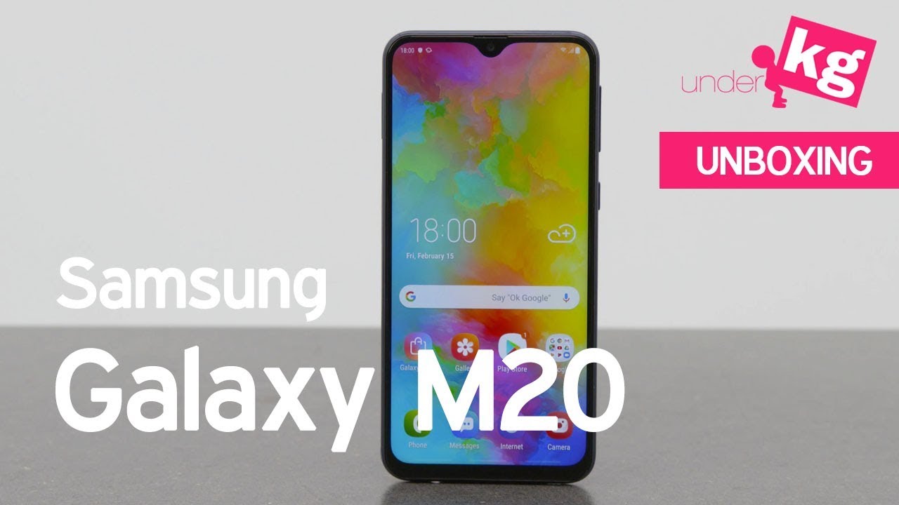 5000mAh Battery for $155. Samsung Galaxy M20 Unboxing [4K] - YouTube