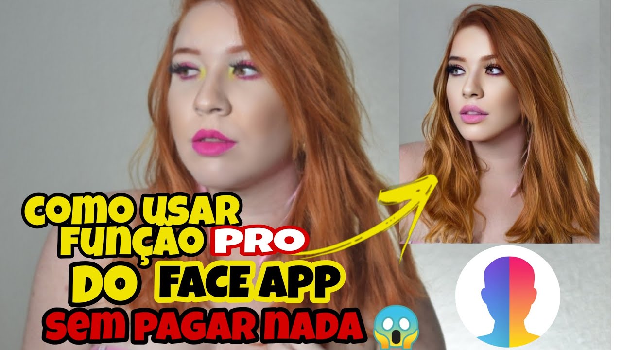 COMO USAR FUNÇÕES PRO DO FACE APP SEM PAGAR Nada | MB FICA A DICA - YouTube