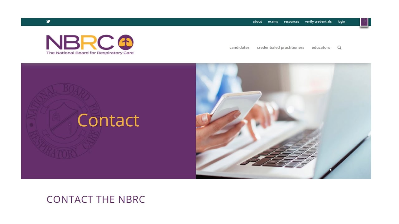 How to contact the NBRC - YouTube