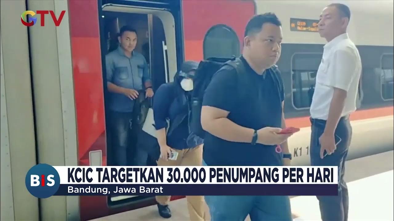 Antusias Masyarakat Terhadap Whoosh, KCIC Targetkan 30 Ribu Penumpang per Hari - BIS 20/10 - YouTube