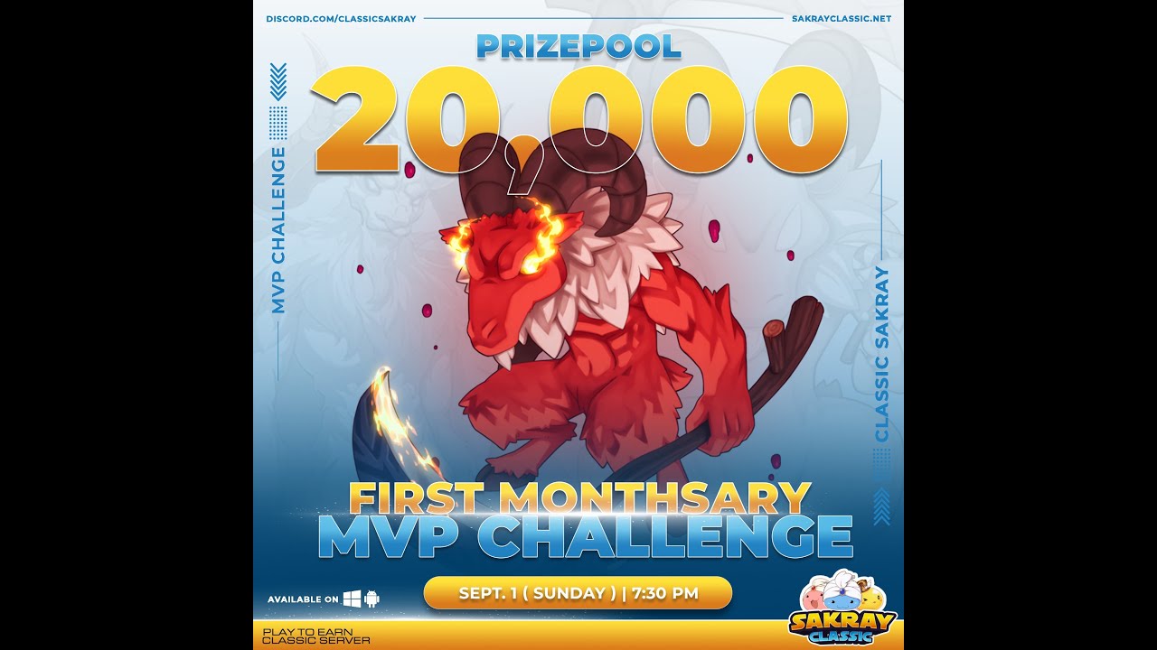 MVP SCENE sakray classic play 2 earn! - YouTube