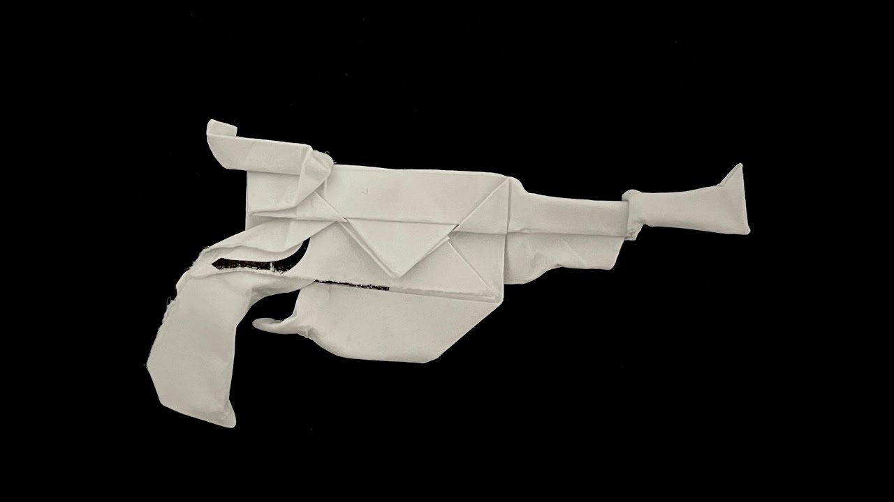 origami mandalorian IB94 blaster - YouTube